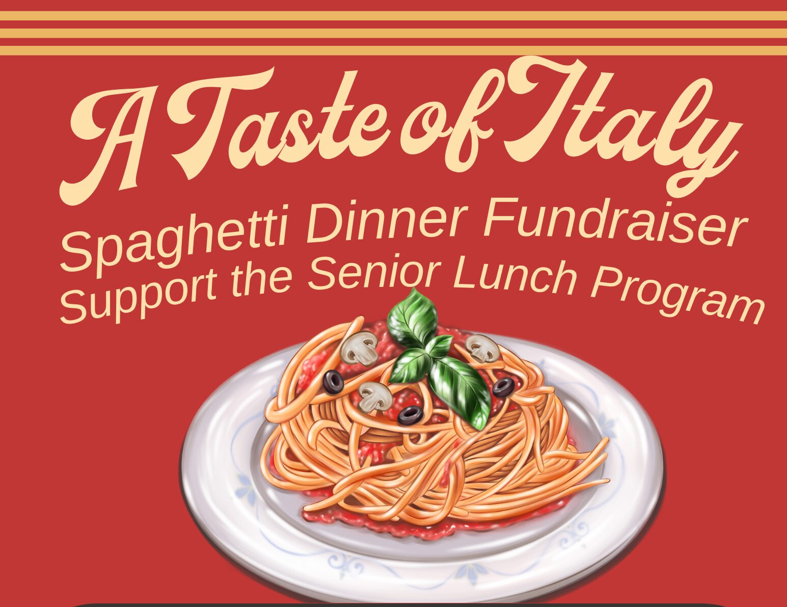 "A Taste of Italy" Spaghetti Dinner Fundraiser | Edmonds Waterfront Center